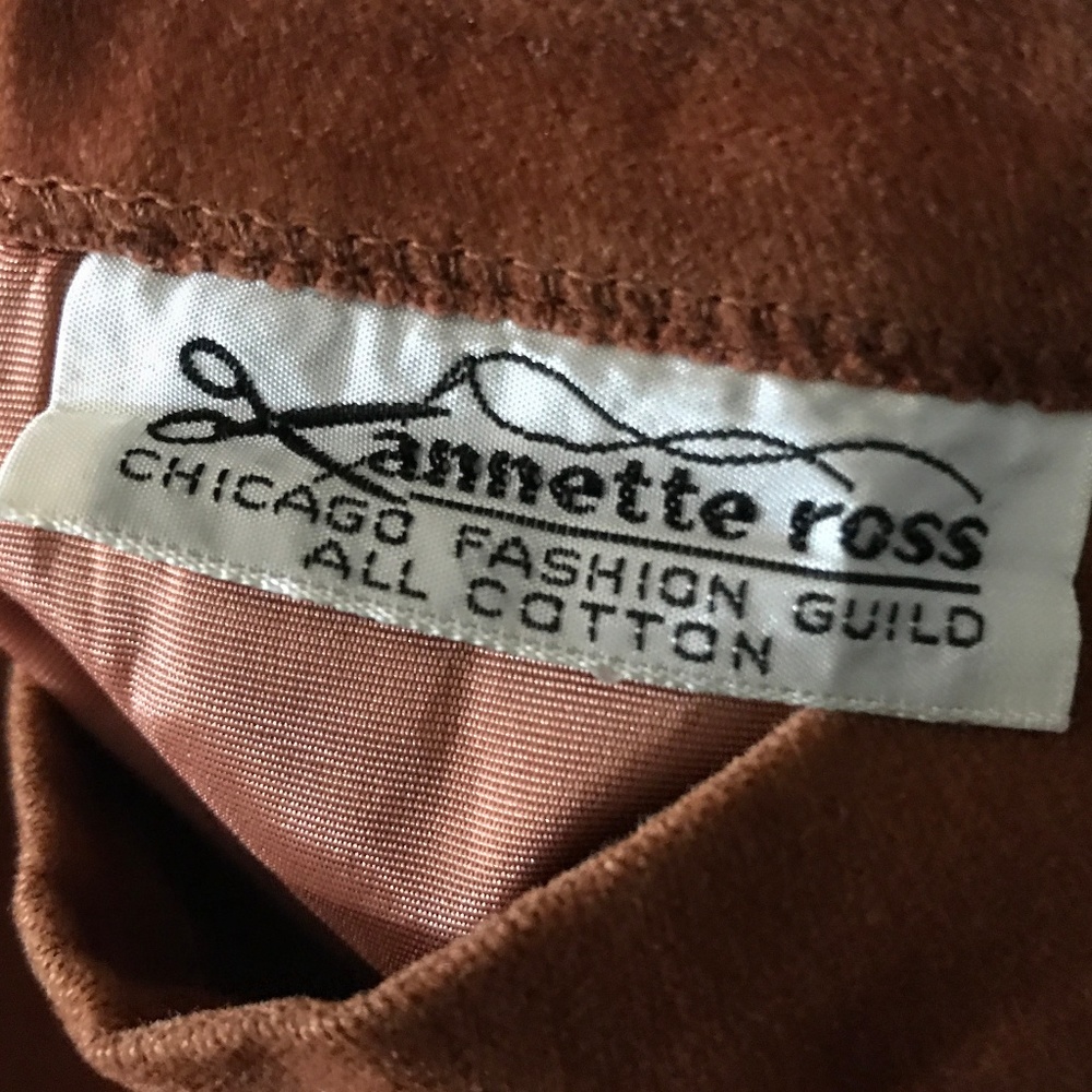 50s/60s Annette Ross Pencil Skirt - Gem